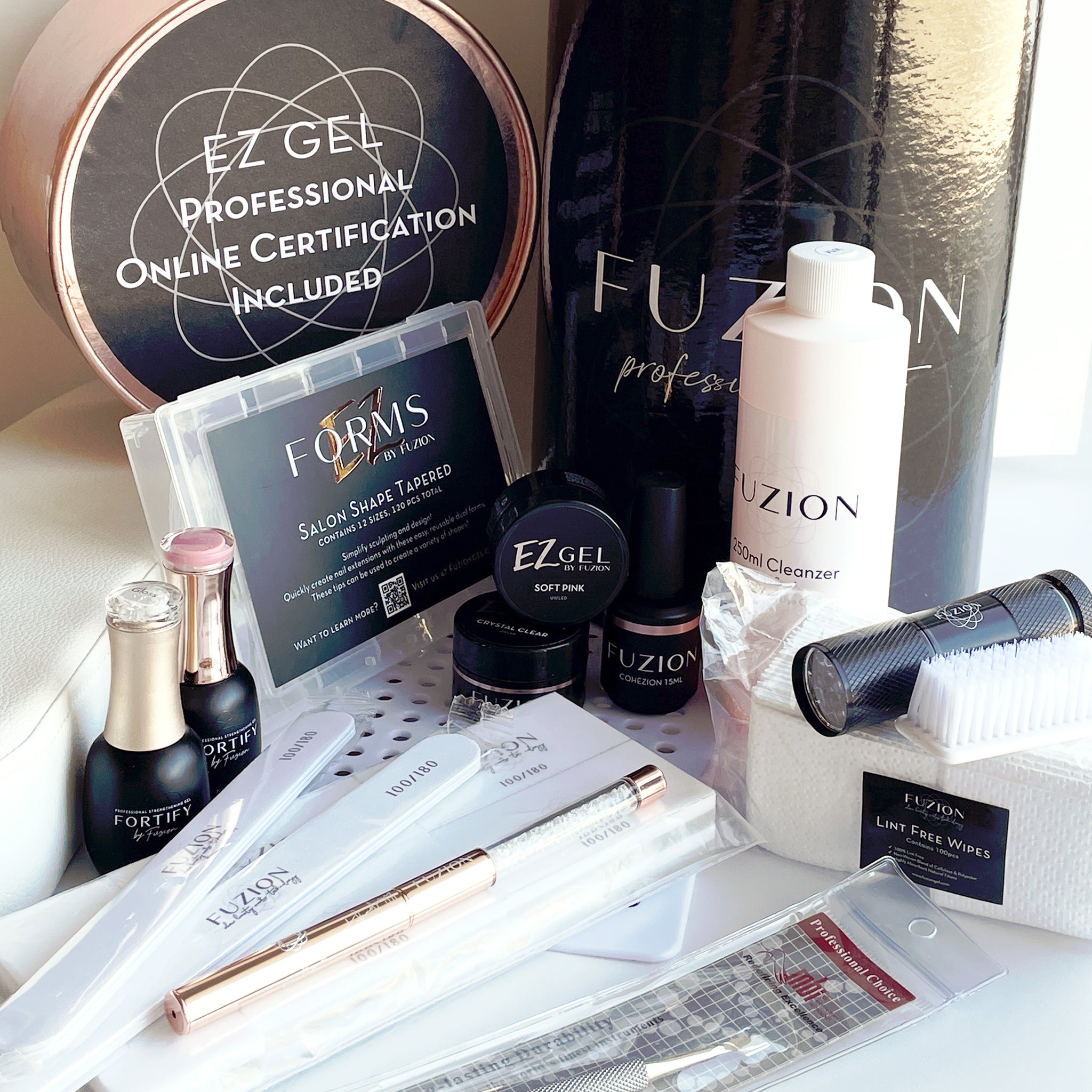Back To School with Fuzion - EZ Gel System Certification Kit – Nail ...