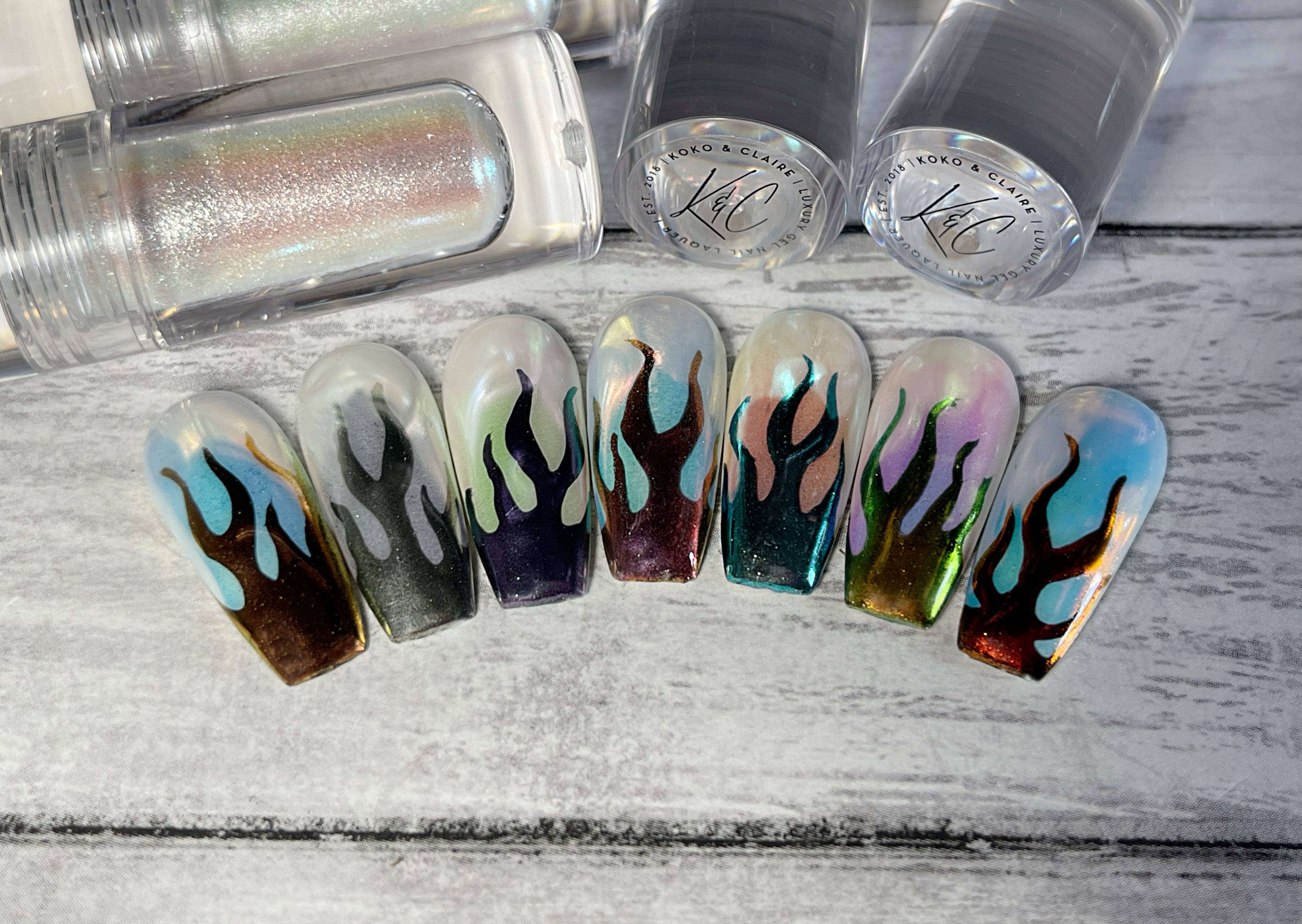 Liquid Chrome 103 | Koko & Claire – Nail Techniques