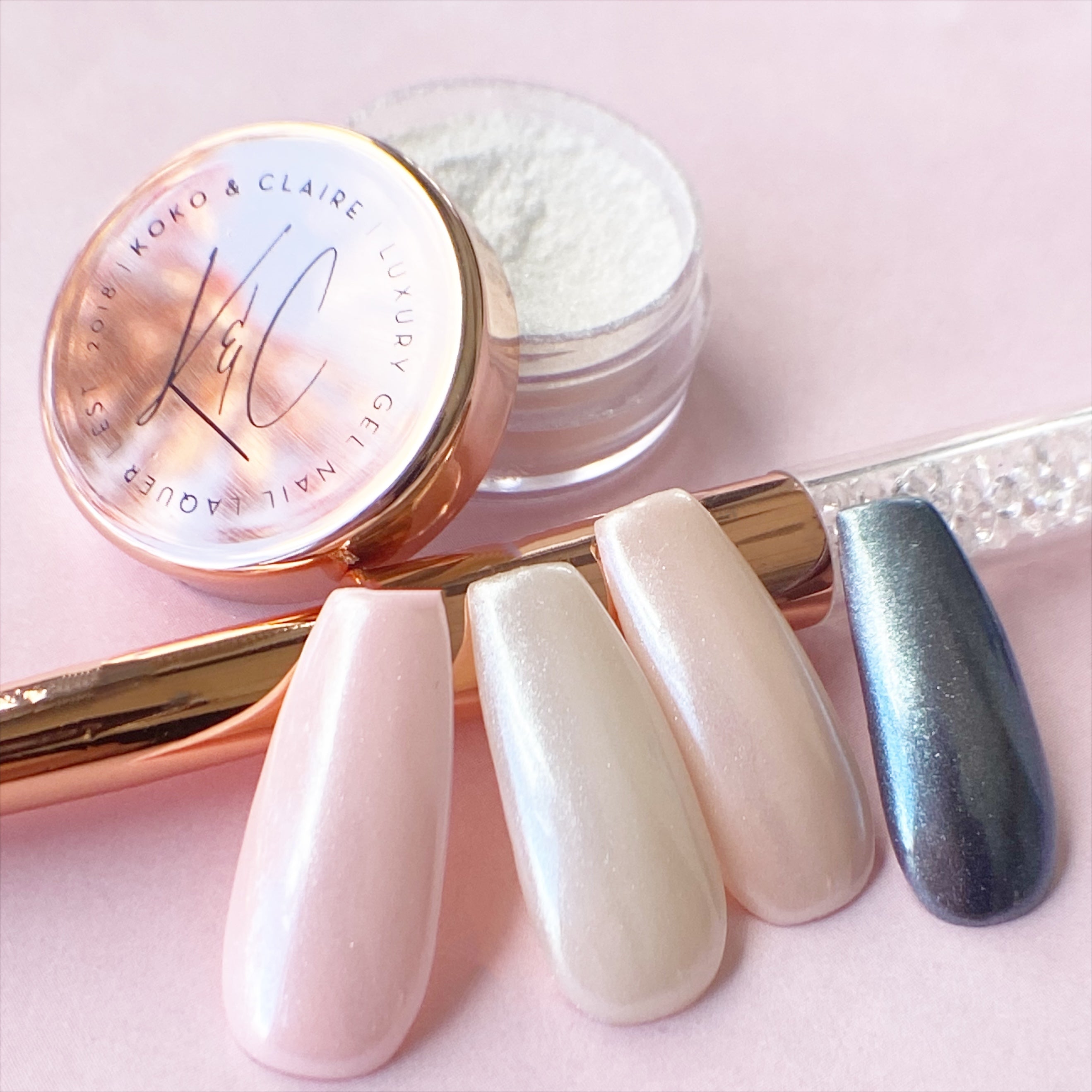 It's Everything! - White Pearl / Chrome Pigment | Koko & Claire – Nail ...