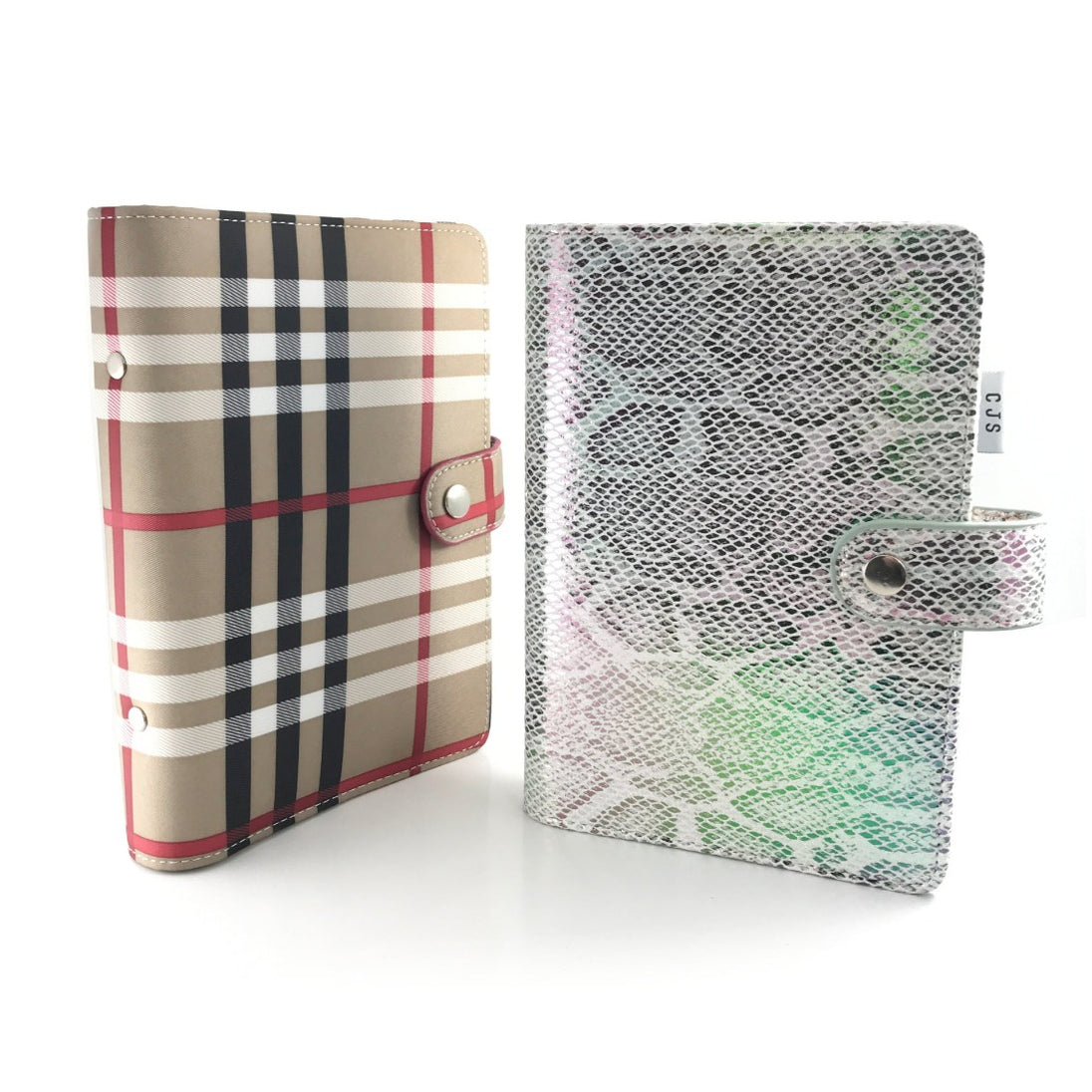 Stamping Plate Storage Binders in Snakeskin and Plaid - Large (14x9 ...