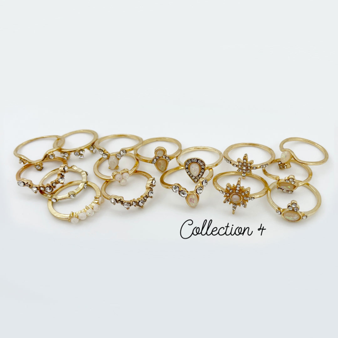 Decorative Rings for Display Hand - Collection 4 – Nail Techniques